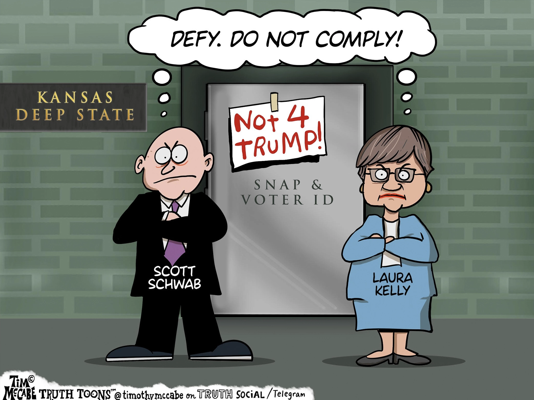 A Fine Kettle of Fish! - Charlotte O'Hara for Kansas Governor